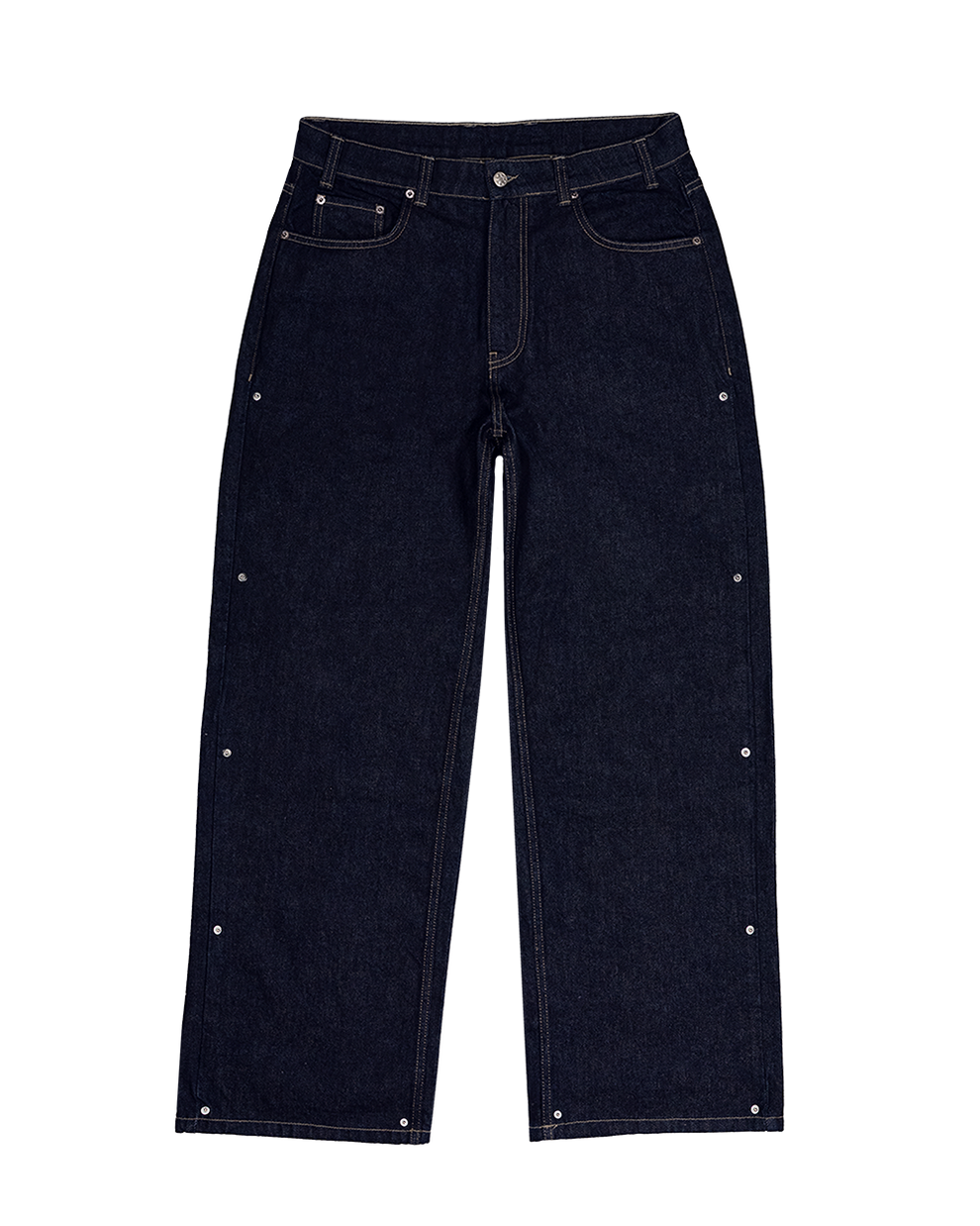Rivet Raw Denim Pants – Whats_Gonna_Happen